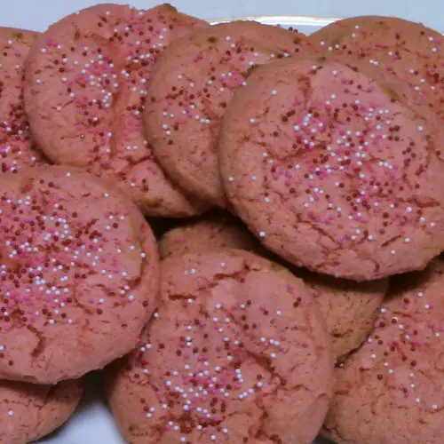Strawberry Jello Cake Mix Cookies – Catherine's Plates