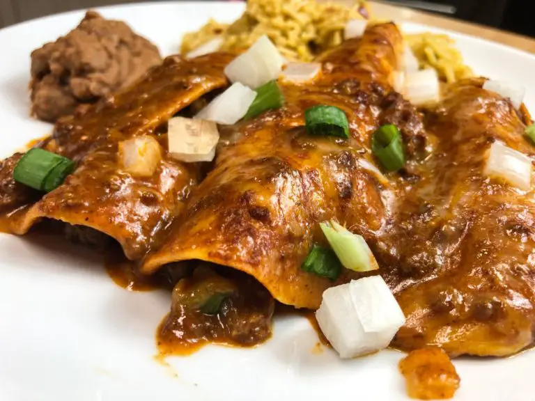 Beef Enchiladas with Chili Gravy – Catherine's Plates