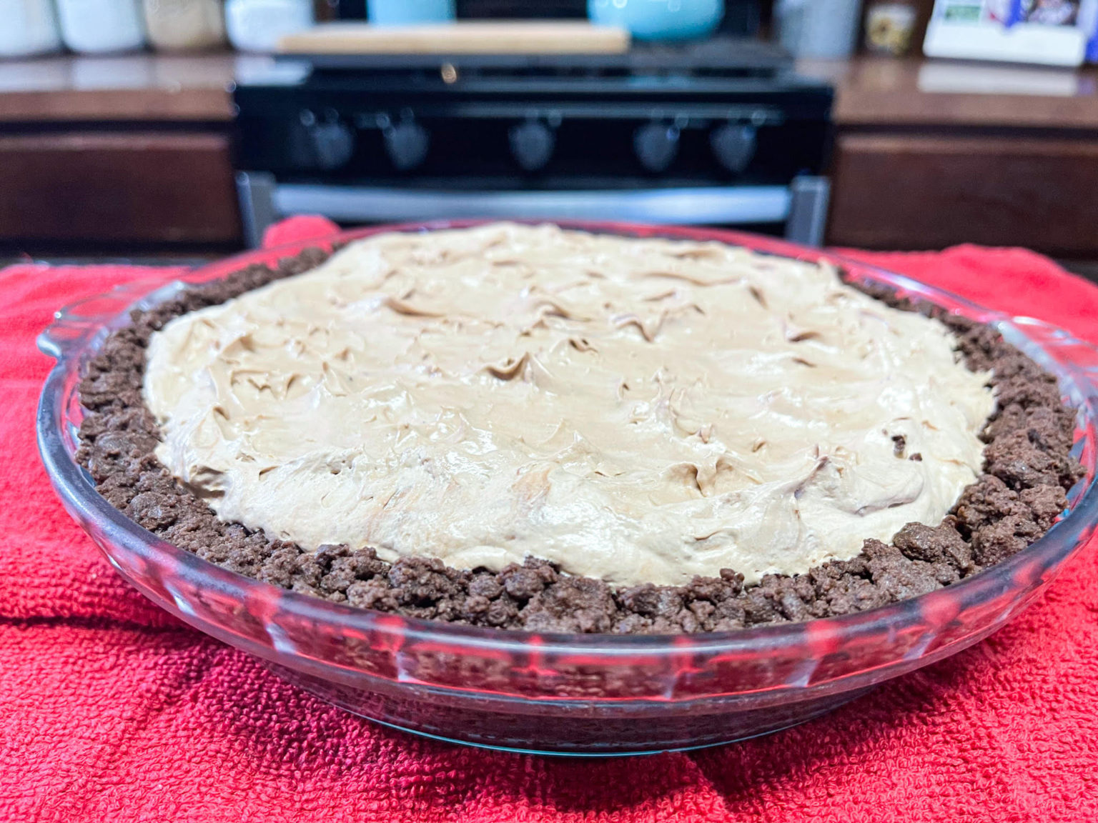 Chocolate Cheesecake Pie – 5 Ingredient – Catherine's Plates