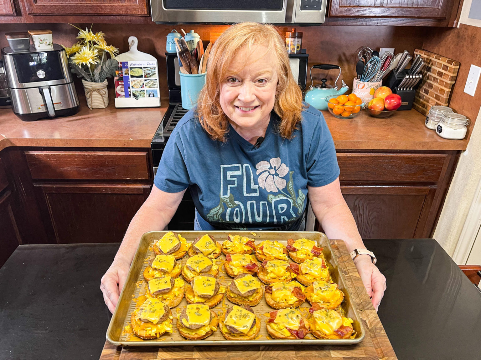 Breakfast Mini Bagel Bites – Catherine's Plates