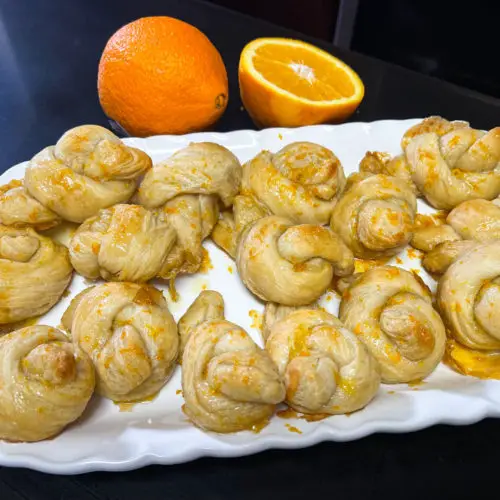 Orange Knots, The Easiest Orange Sweet Roll Knockoff Recipe – Catherine ...