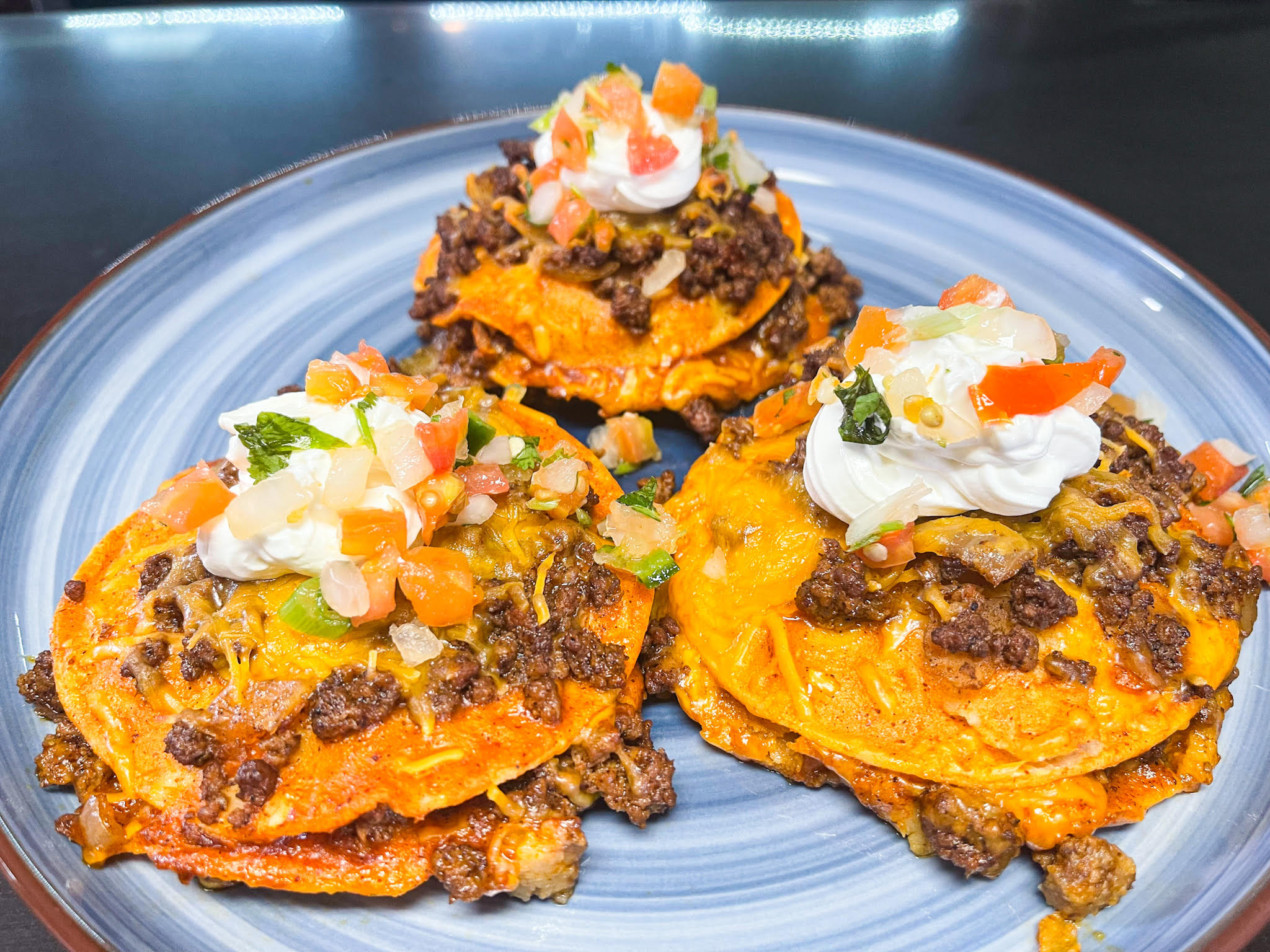 Stacked Enchiladas, Ground Beef Recipe – Catherine's Plates