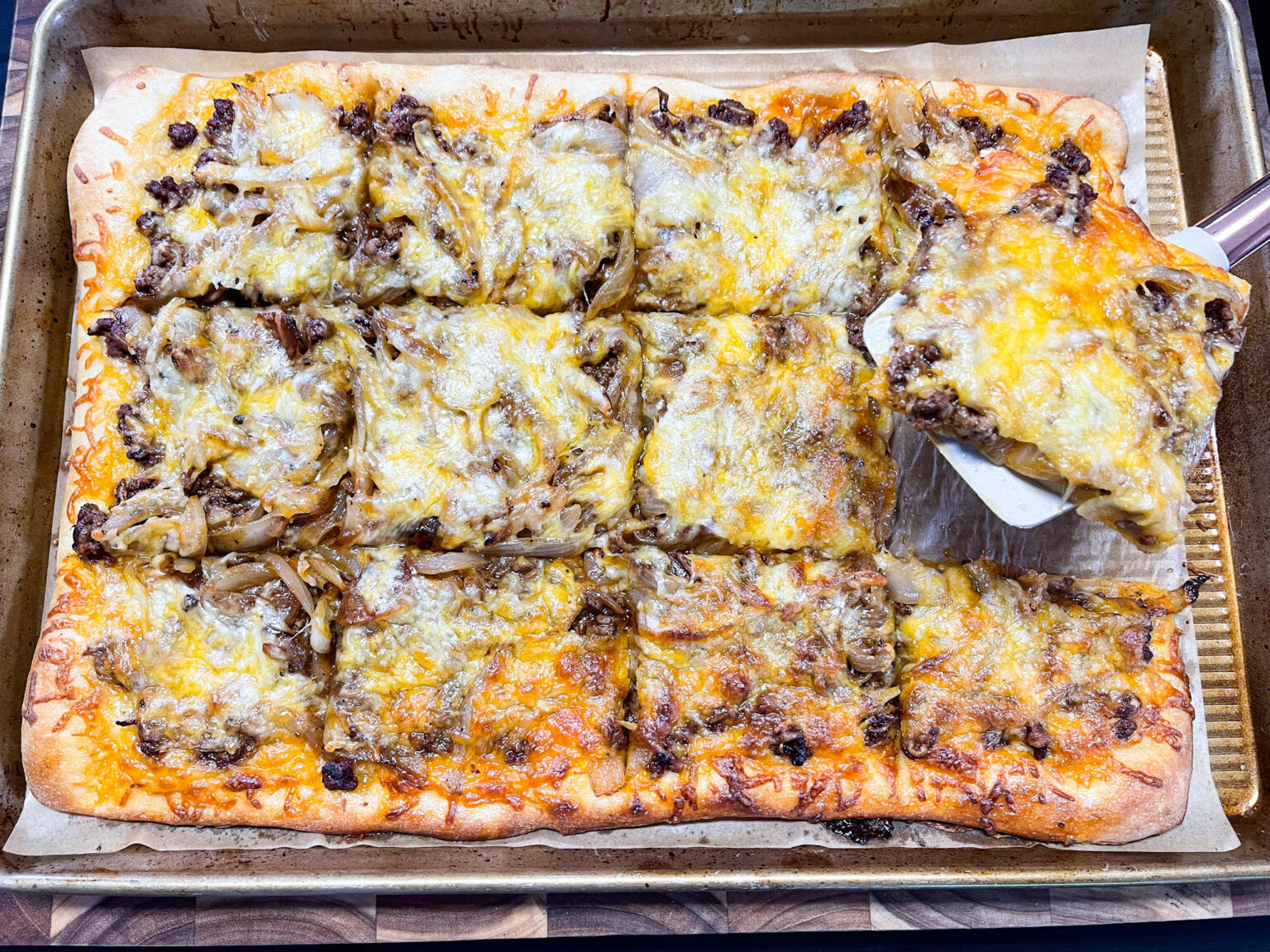 Patty Melt Pizza – Catherine's Plates
