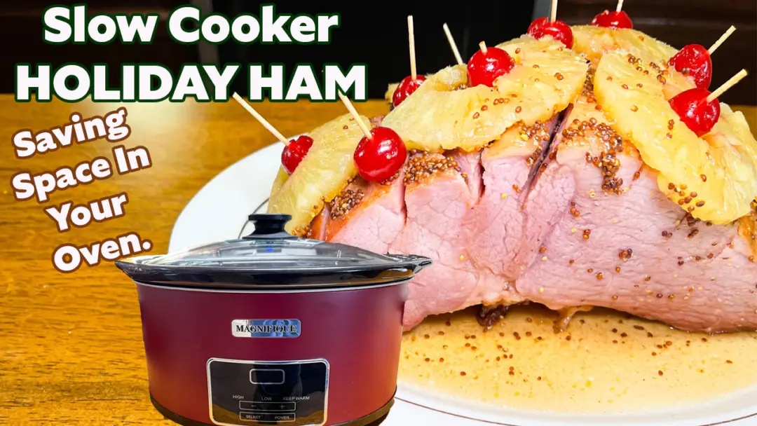 Slow Cooker Holiday Ham – Catherine's Plates