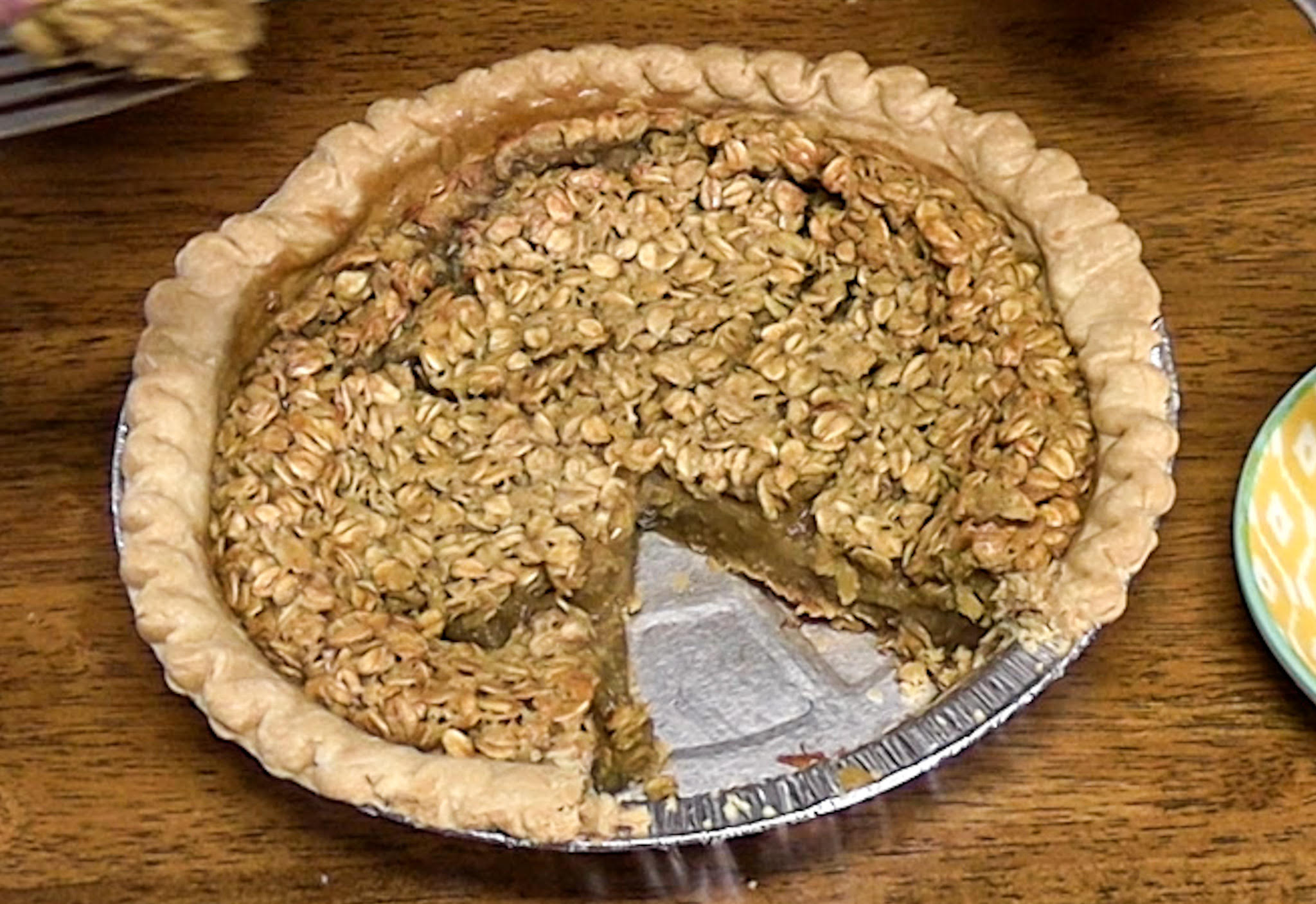 Old Fashioned Oatmeal Pie – Catherine's Plates