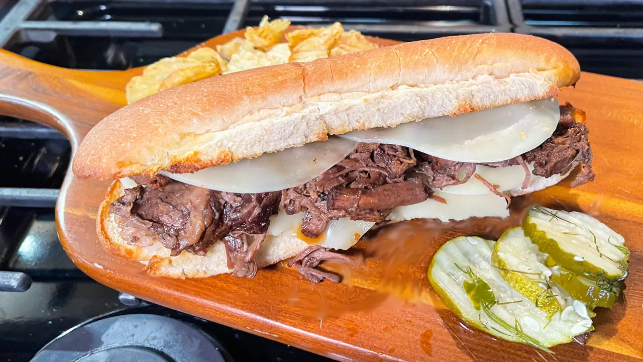 Slow Cooker Beefy Irish Pub Sandwich – Catherine's Plates