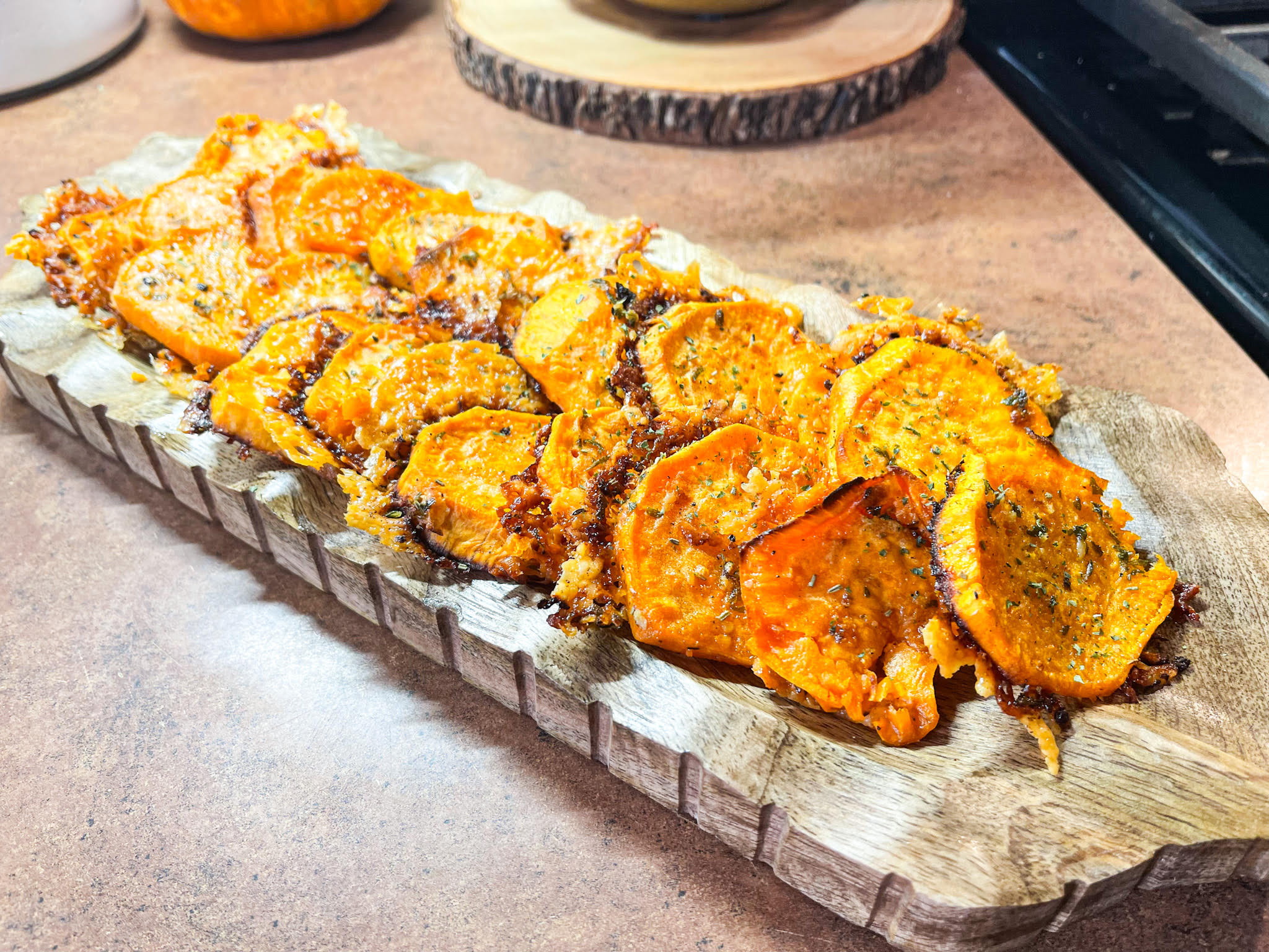 Savory Roasted Sweet Potatoes – Catherine's Plates