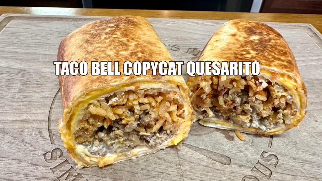 Taco Bell Copycat Quesarito – Catherine's Plates